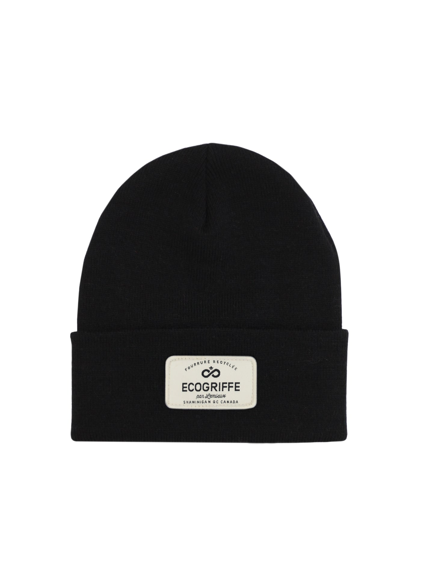 Tuque tradition noire taille junior