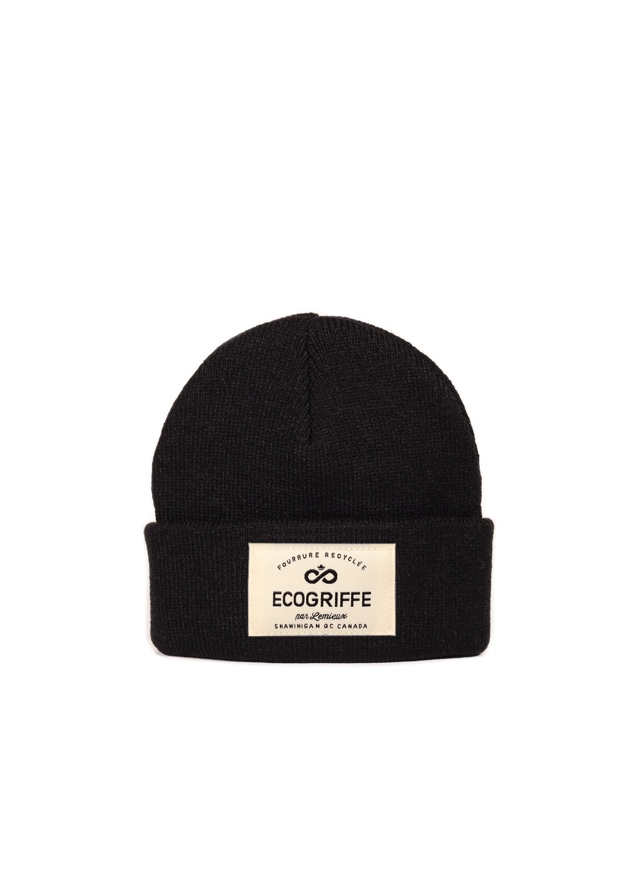 Tuque Tradition noire | Écogriffe