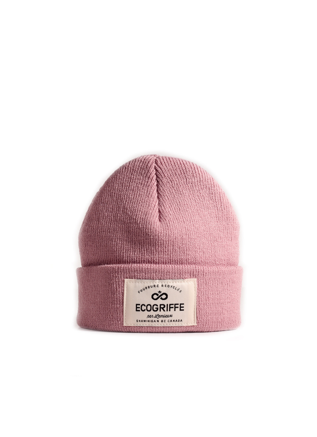 Tuque Tradition rose | Écogriffe